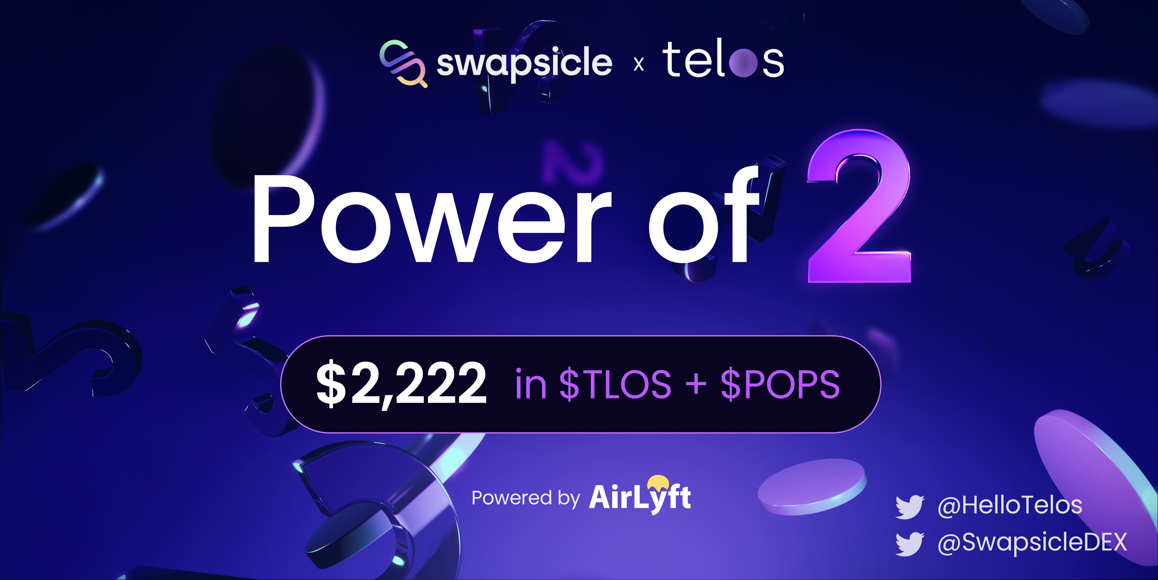 Telos x Swapsicle: The Power of Two by Telos