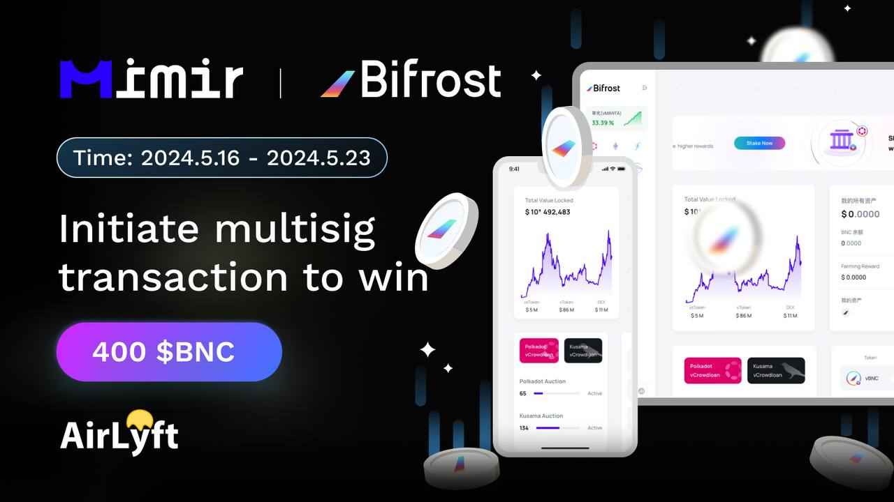 Mint vDOT with multisig by Bifrost | AirLyft