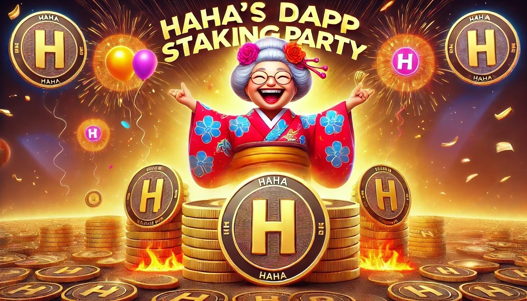 HAHA dApp Staking Party by HAHA Coin | AirLyft